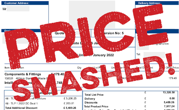 Price Smash Sale | Better Kitchens