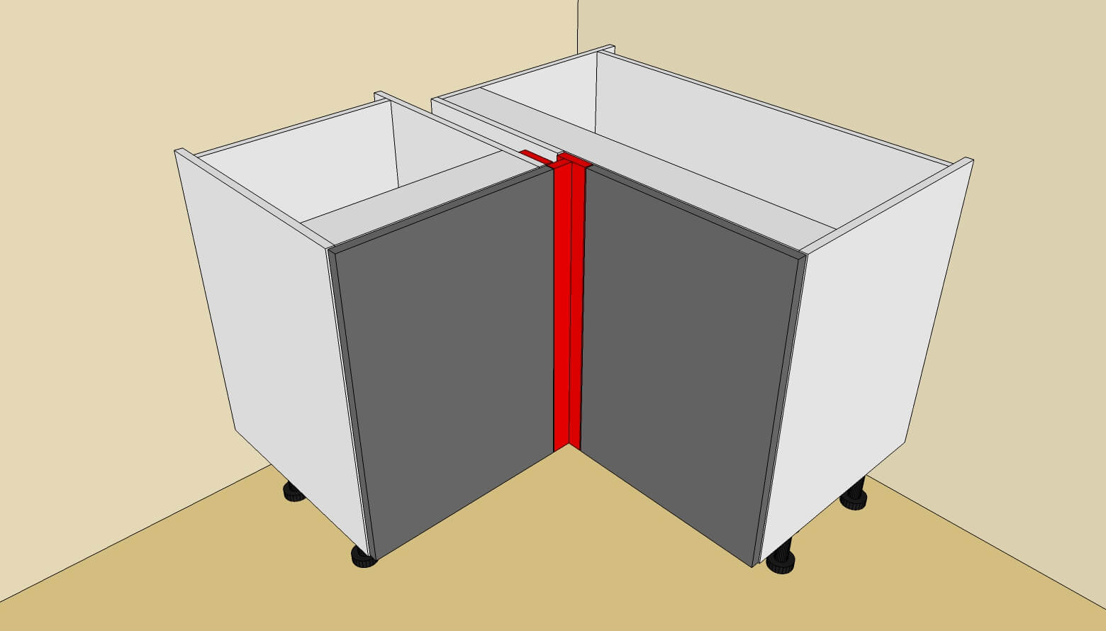 Understanding the Corner Unit Void | Better Kitchens