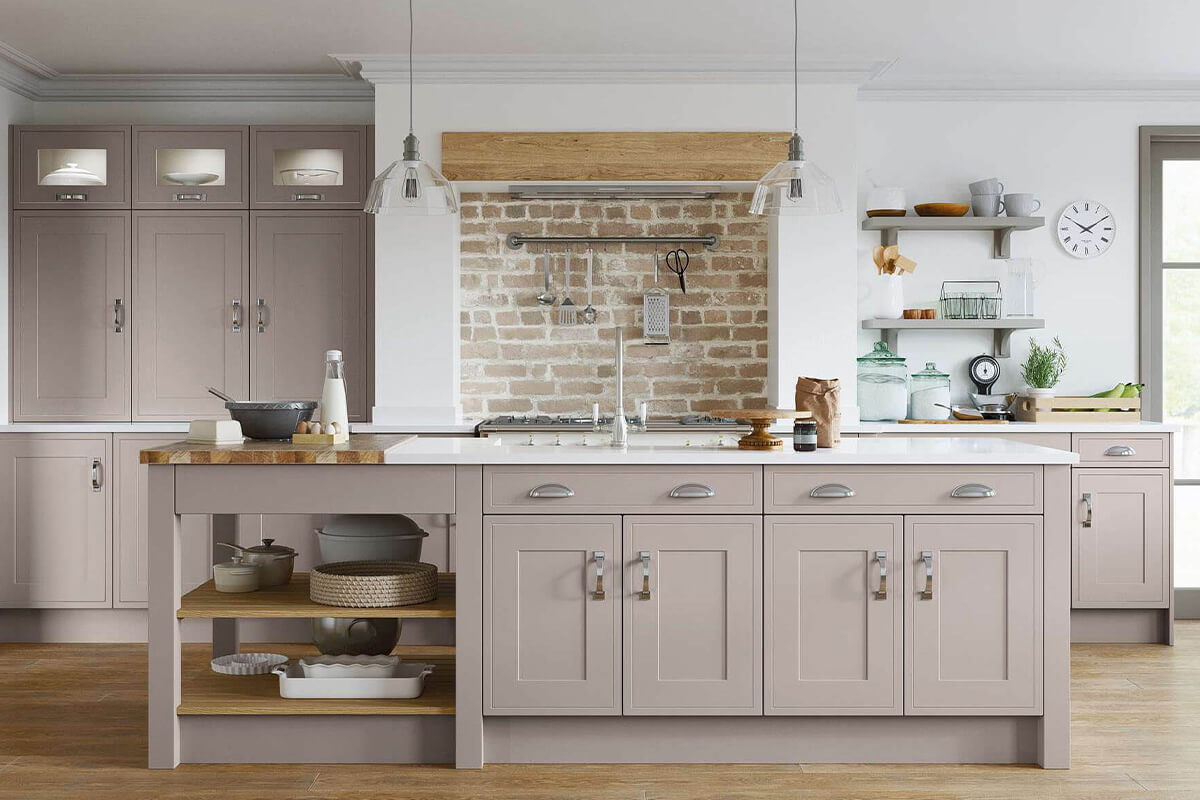 Creating an Overmantle or Chimney Breast Feature in Your Kitchen ...