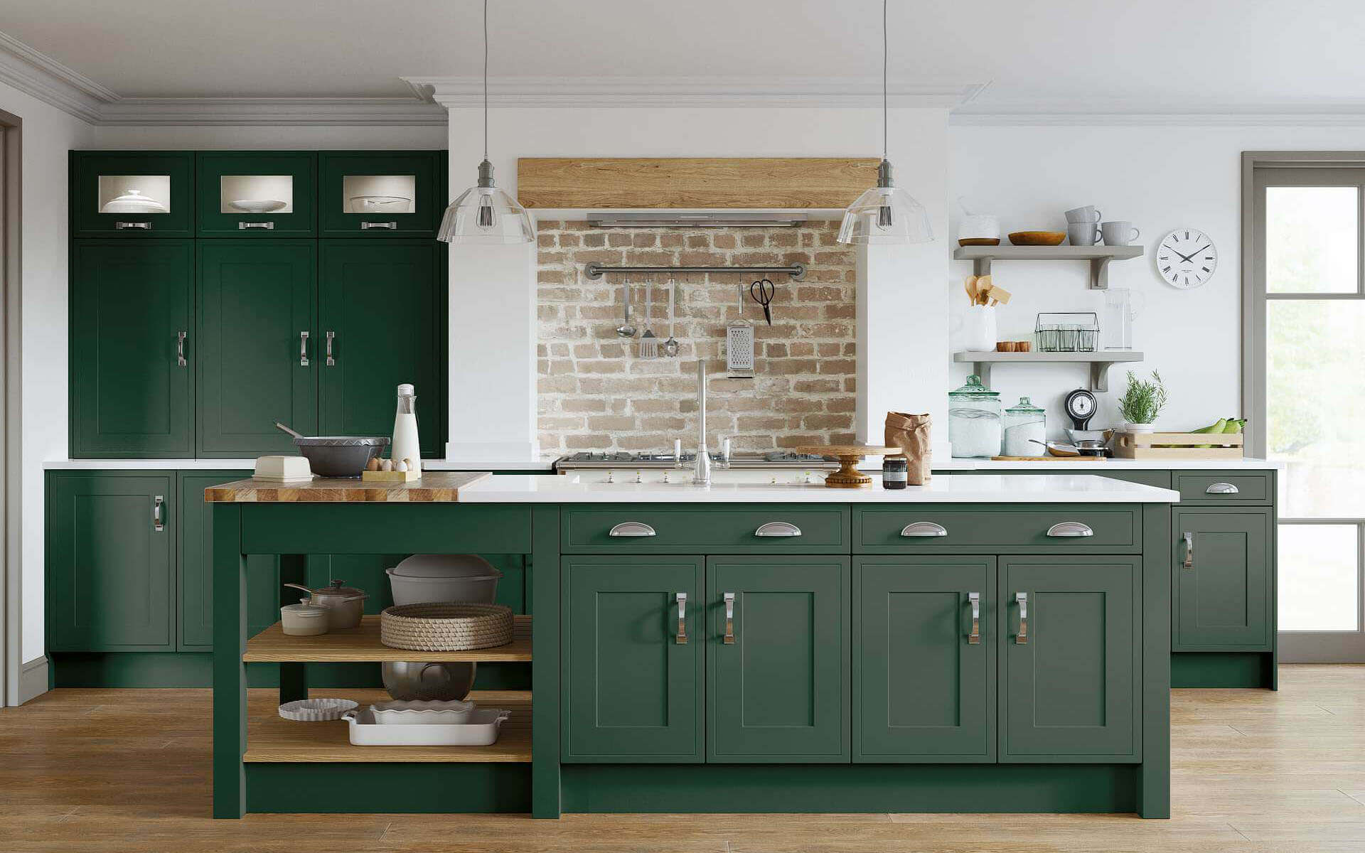 8 Green Kitchens: Refresh Your Culinary Space - Better Kitchens