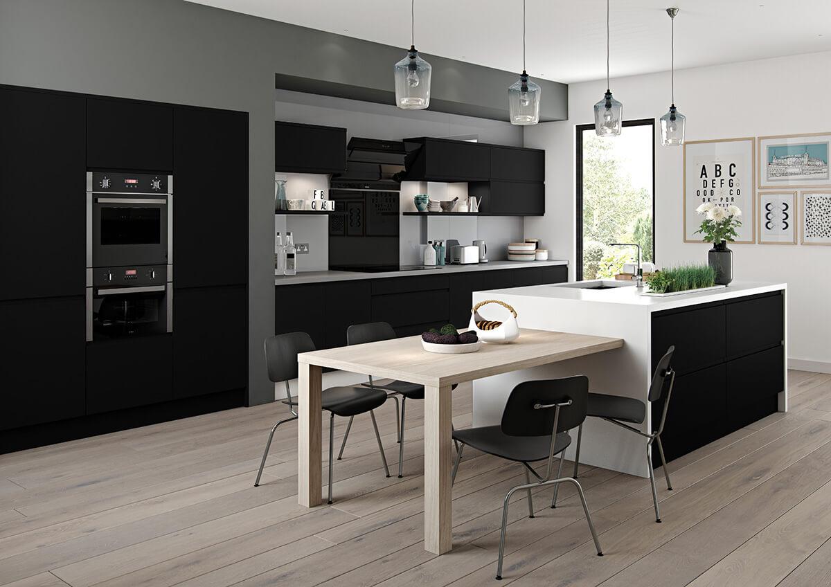 20 Best DIY Black Kitchen Cabinet Ideas For Modern Kitchens