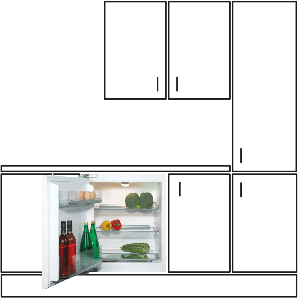 Built Under Fridges and Freezers