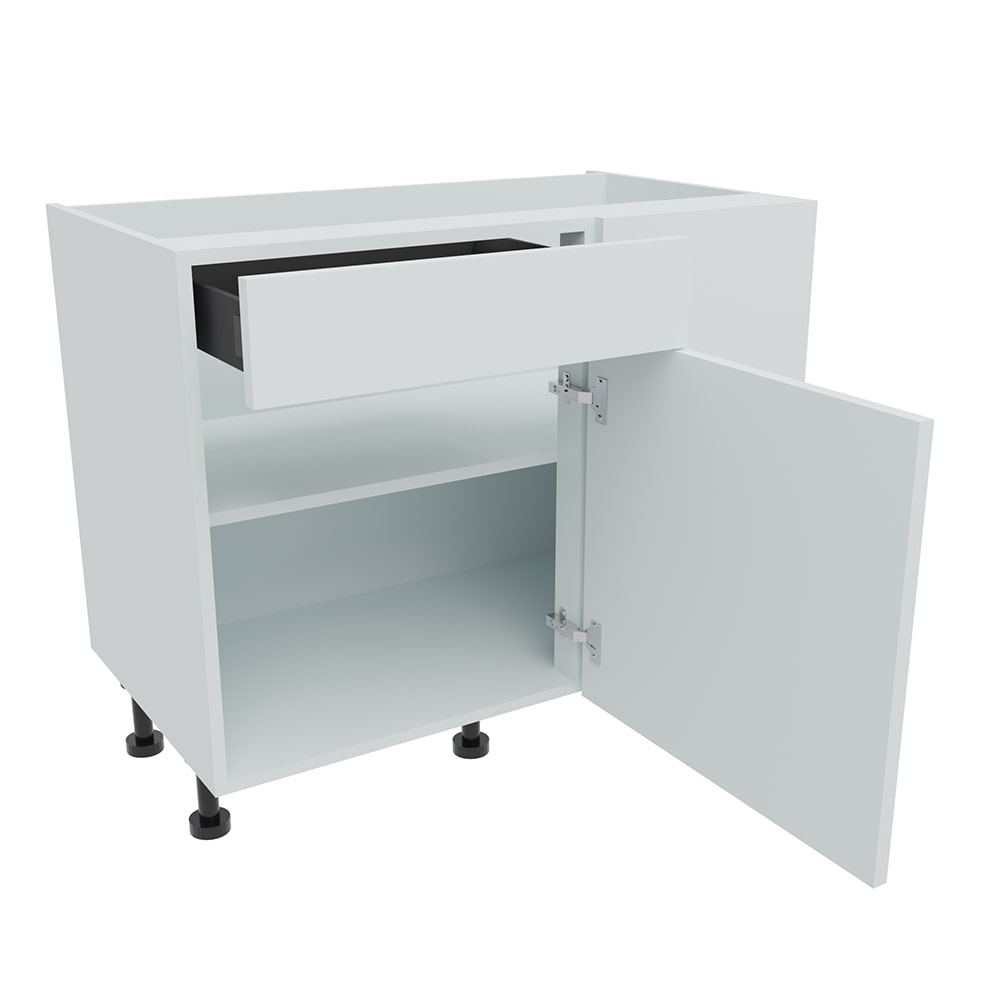 1000mm Drawerline Corner Base Unit - 600mm LH Hand Door