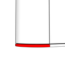 Velluto (Premium Colours) External Curved Pelmet - Universal