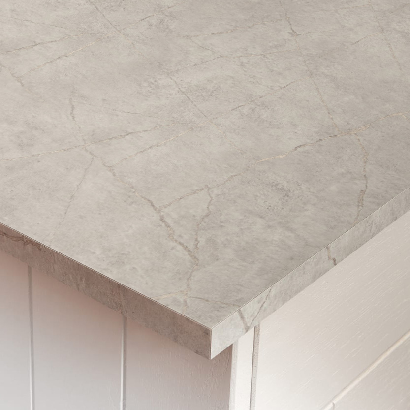 Minos Stone- 22mm Square Edge Laminate Worktop | Better Kitchens