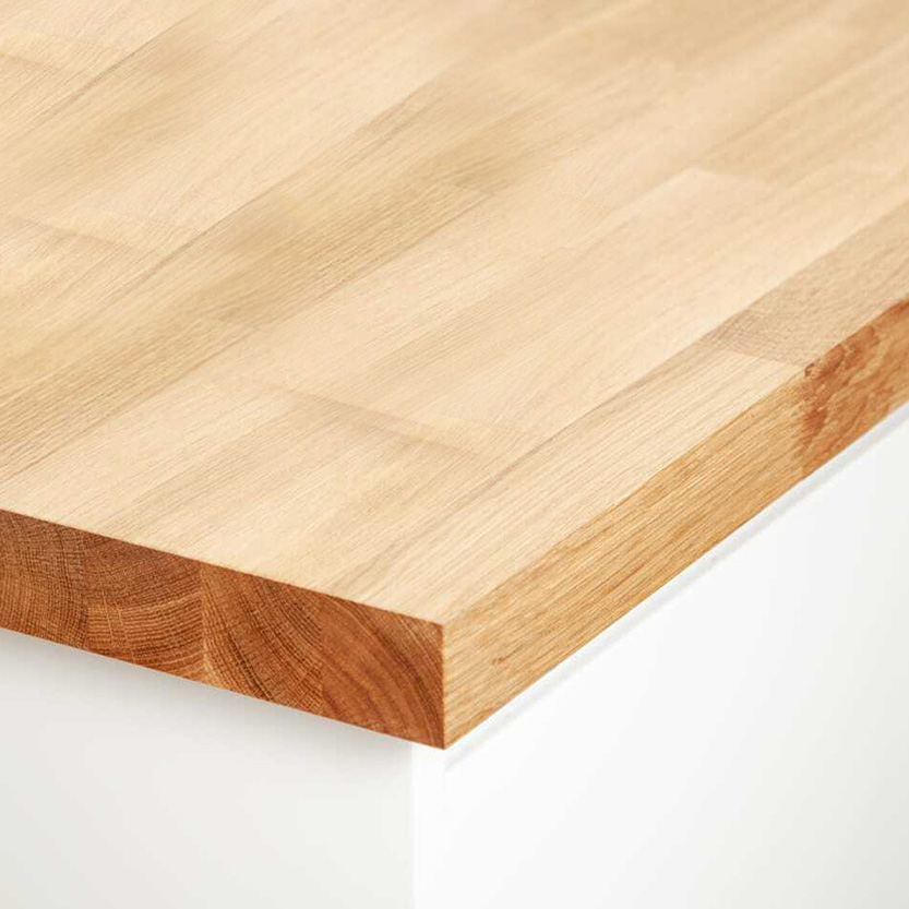 Prime Oak - Real Wood Worktop - 27mm Thick