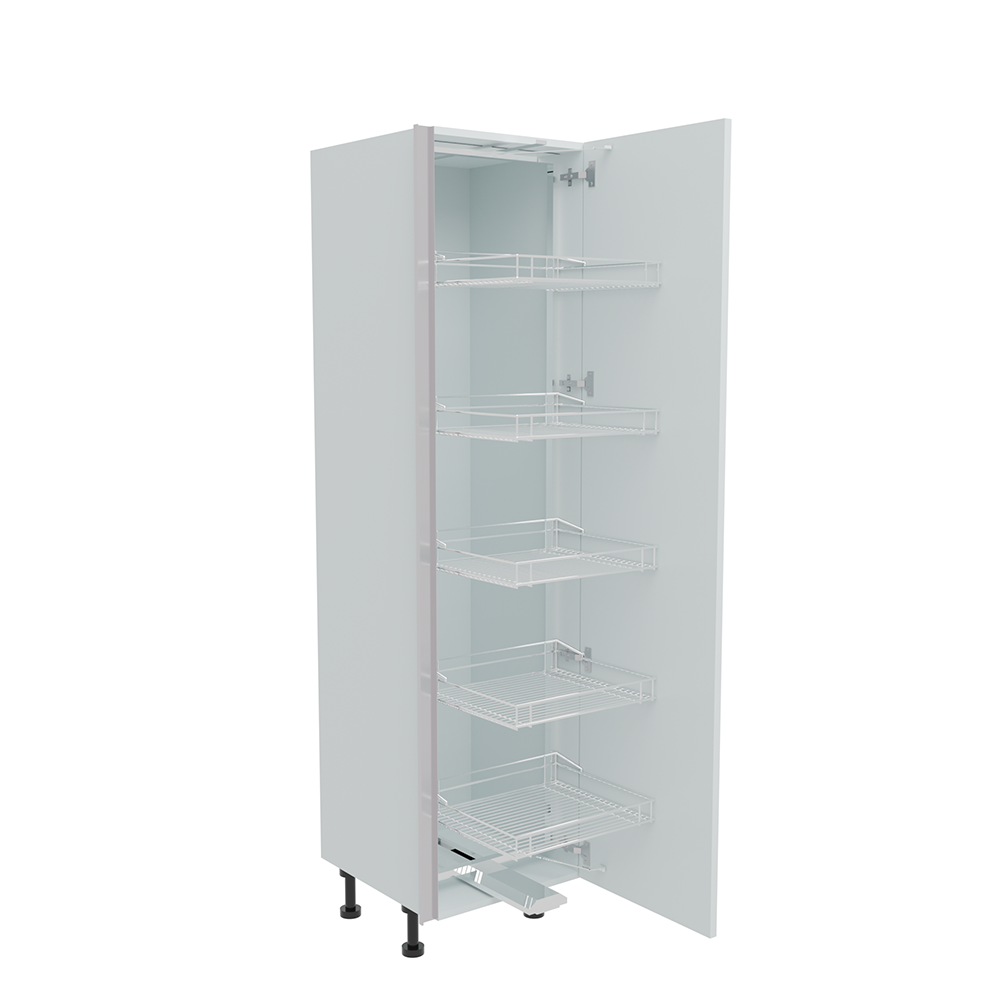 500mm True Handleless Tall Swing Out Larder Unit - Full Height Door ...
