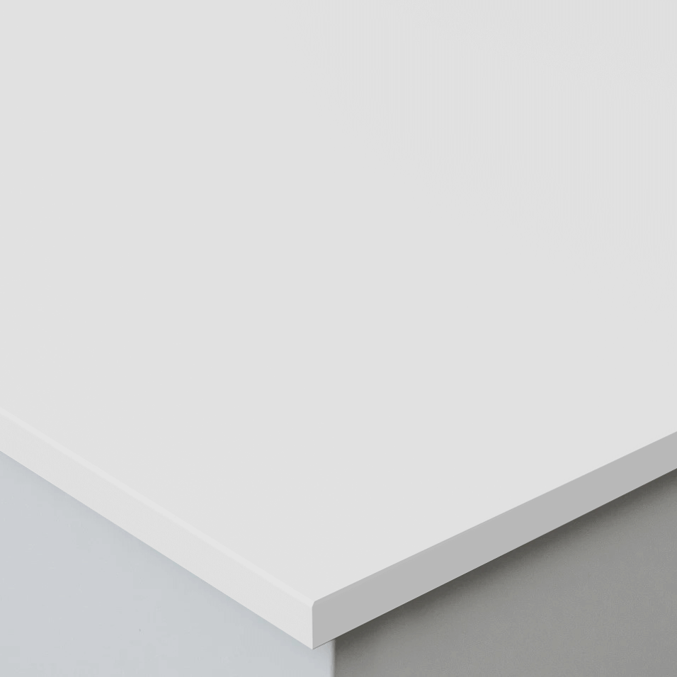 Bianco Kos - 12mm Solid FENIX NTM Worktops | Website Betterkitchens