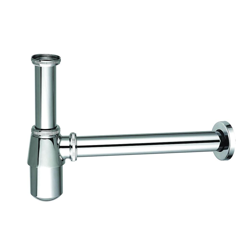 Round Bottle Trap - Chrome