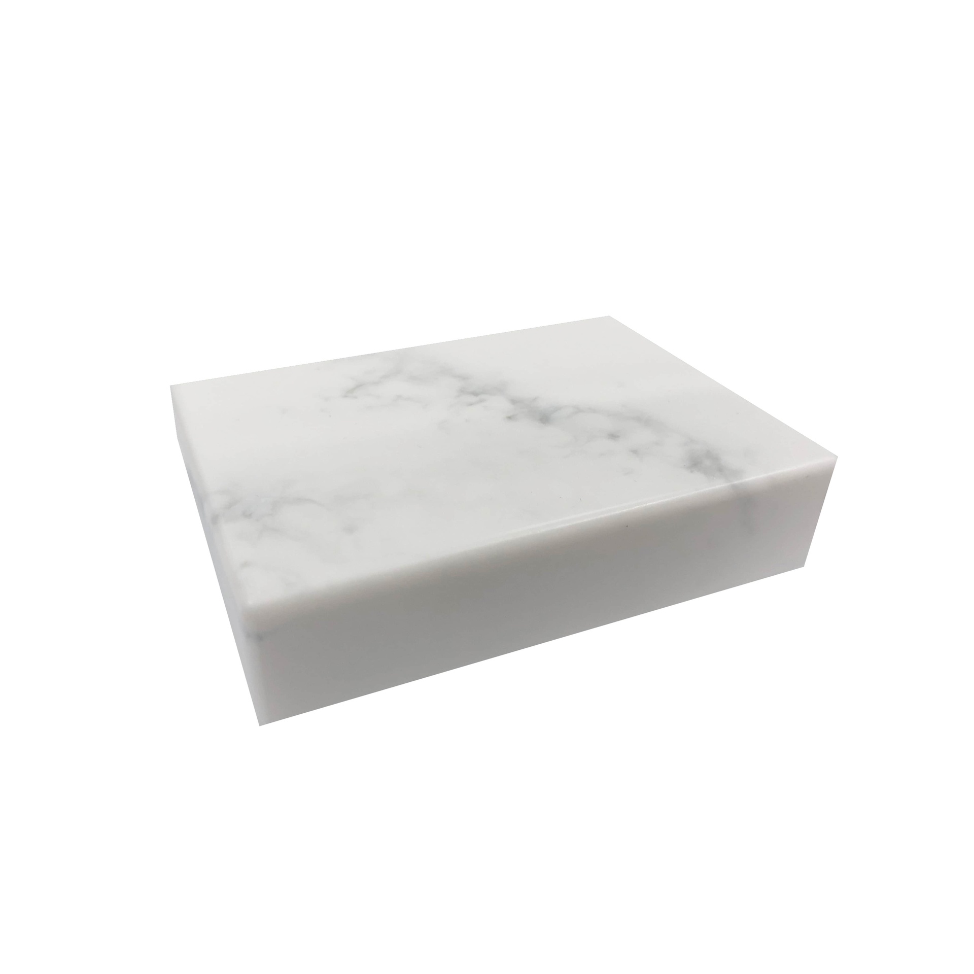 Bathroom Solid Surface Worktop - Carrara - Various Sizes